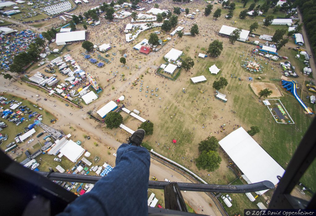 Bonnaroo Music Festival Aerial Photos from June 10 2012 - Performance ...