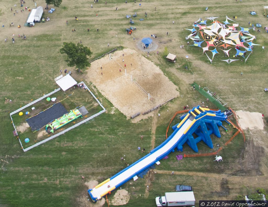Bonnaroo Music Festival Aerial Photos from June 10 2012 - Performance ...