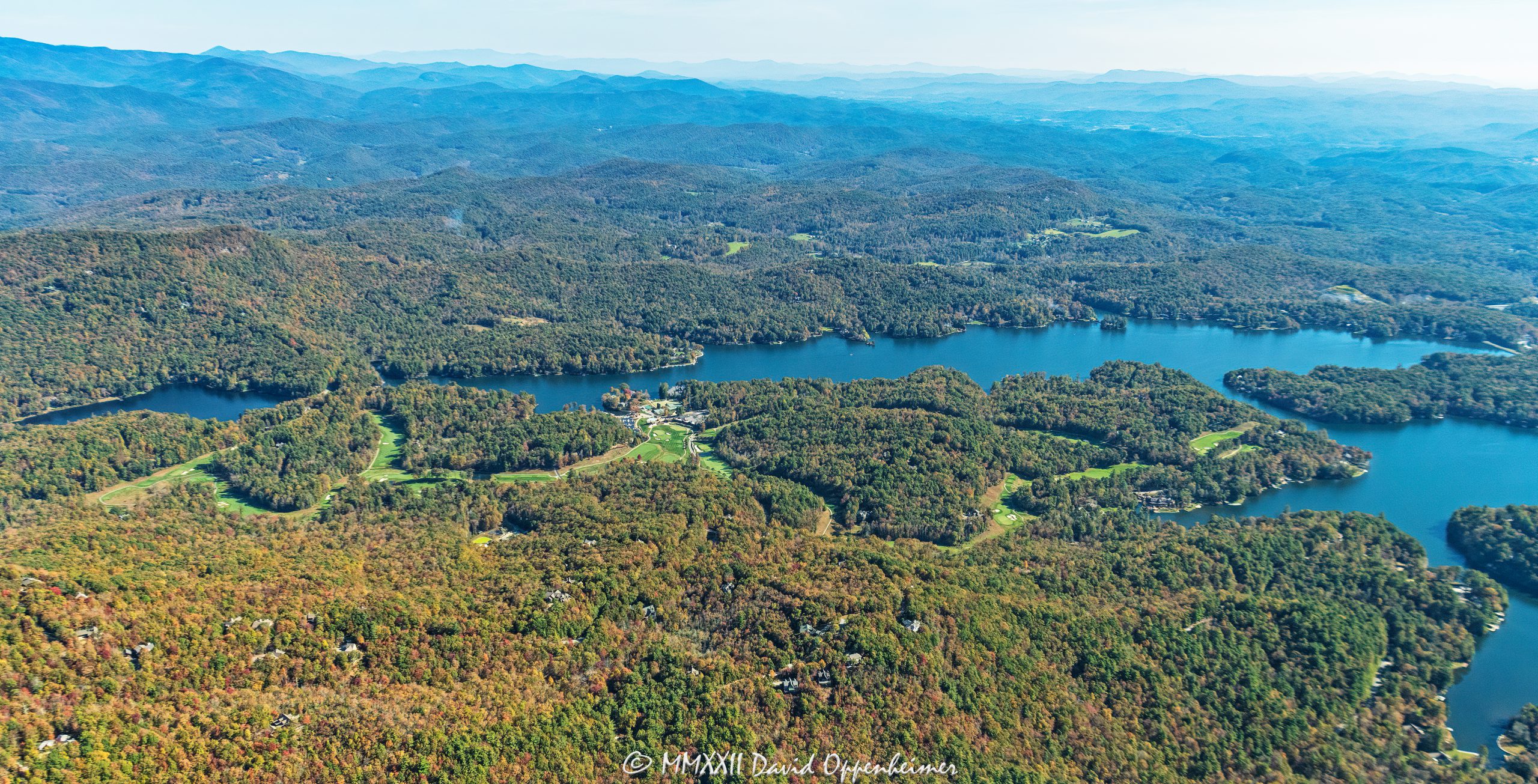 Aerial Photography of the Blue Ridge Parkway and Blue Ridge Mountains ...